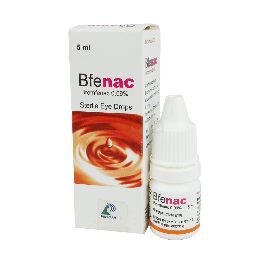 Bfenac 0.09% Eye Drop - Arogga Online Pharmacy