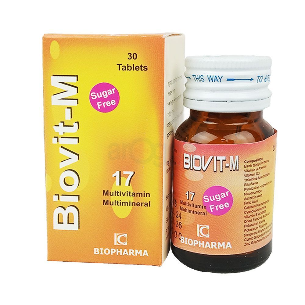 Biovit M Tablet - Arogga Online Pharmacy
