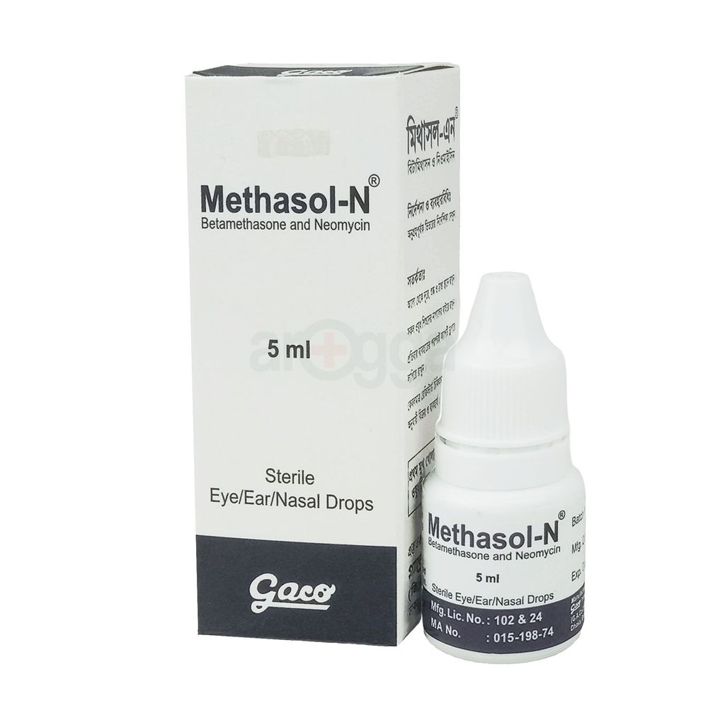 Methasol N 0.1%+0.5% Drop - Arogga Online Pharmacy