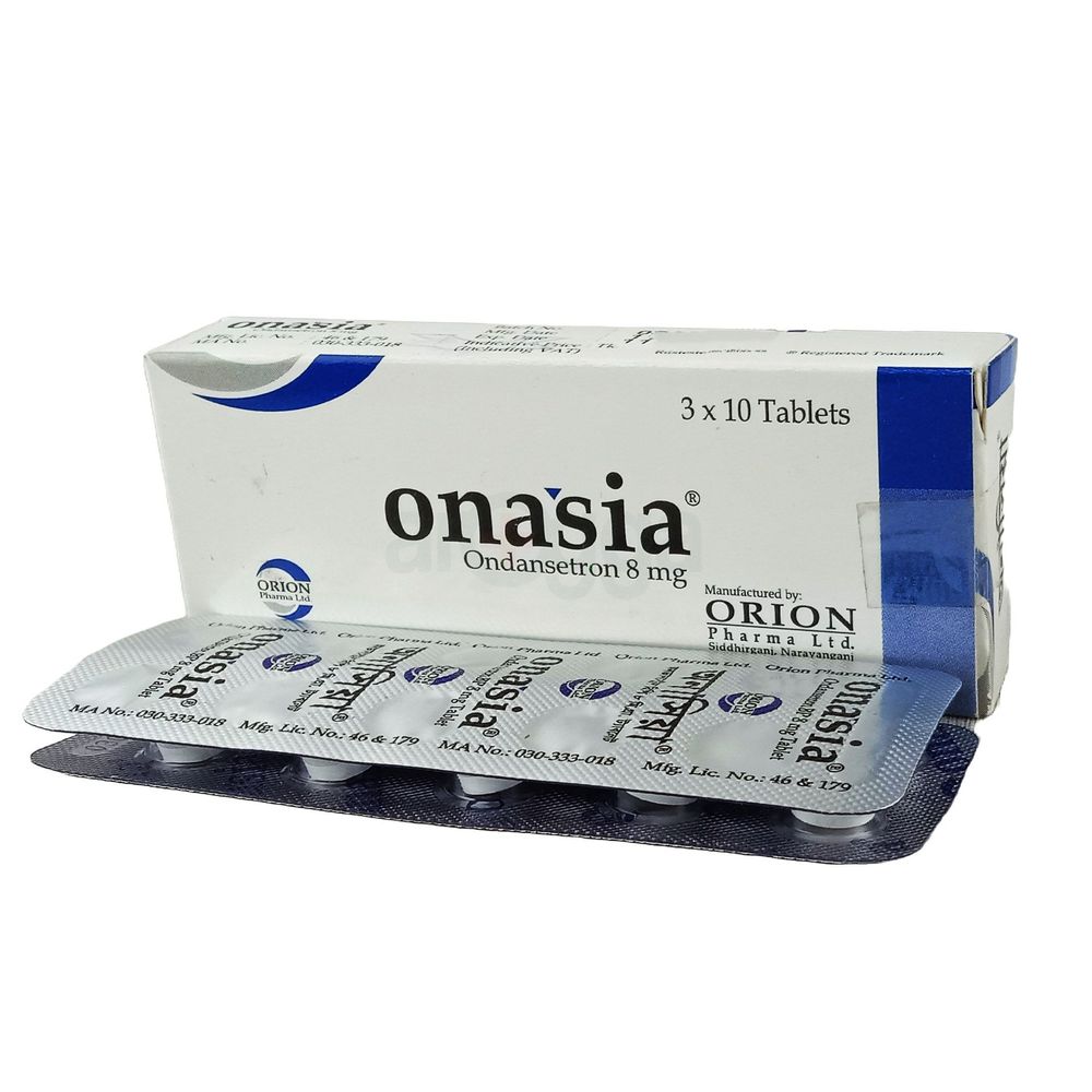 Onasia 8mg Tablet - Arogga Online Pharmacy