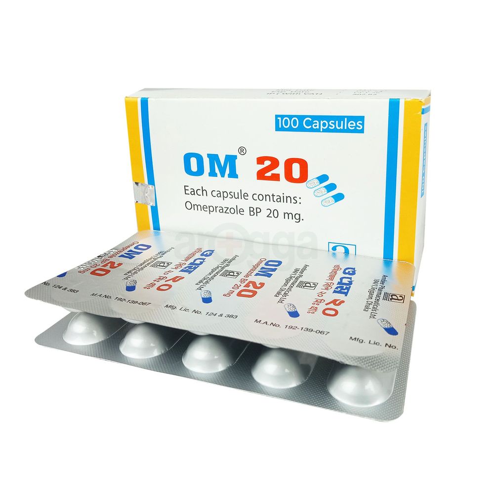 Om 20mg Capsule - Arogga Online Pharmacy