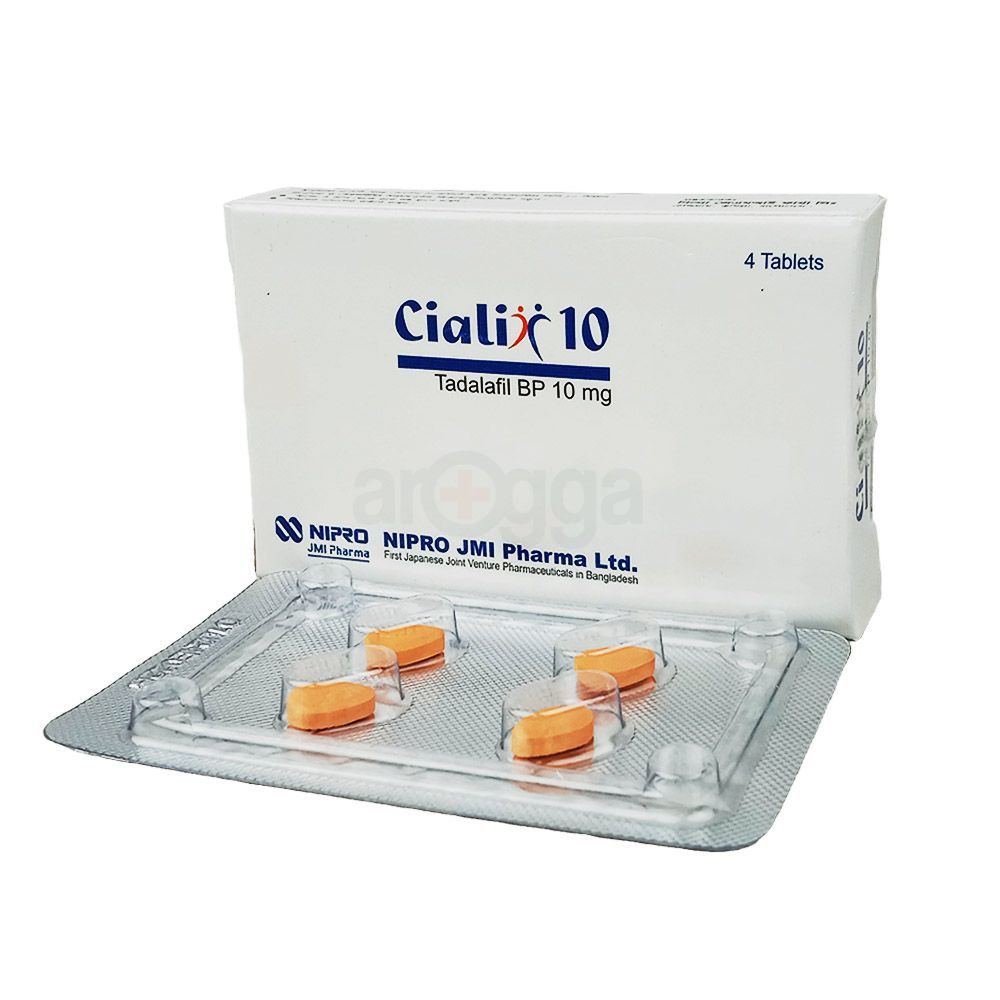 Cialix 10mg Tablet - Arogga Online Pharmacy