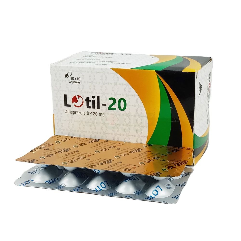Lotil 20mg Capsule - Arogga Online Pharmacy