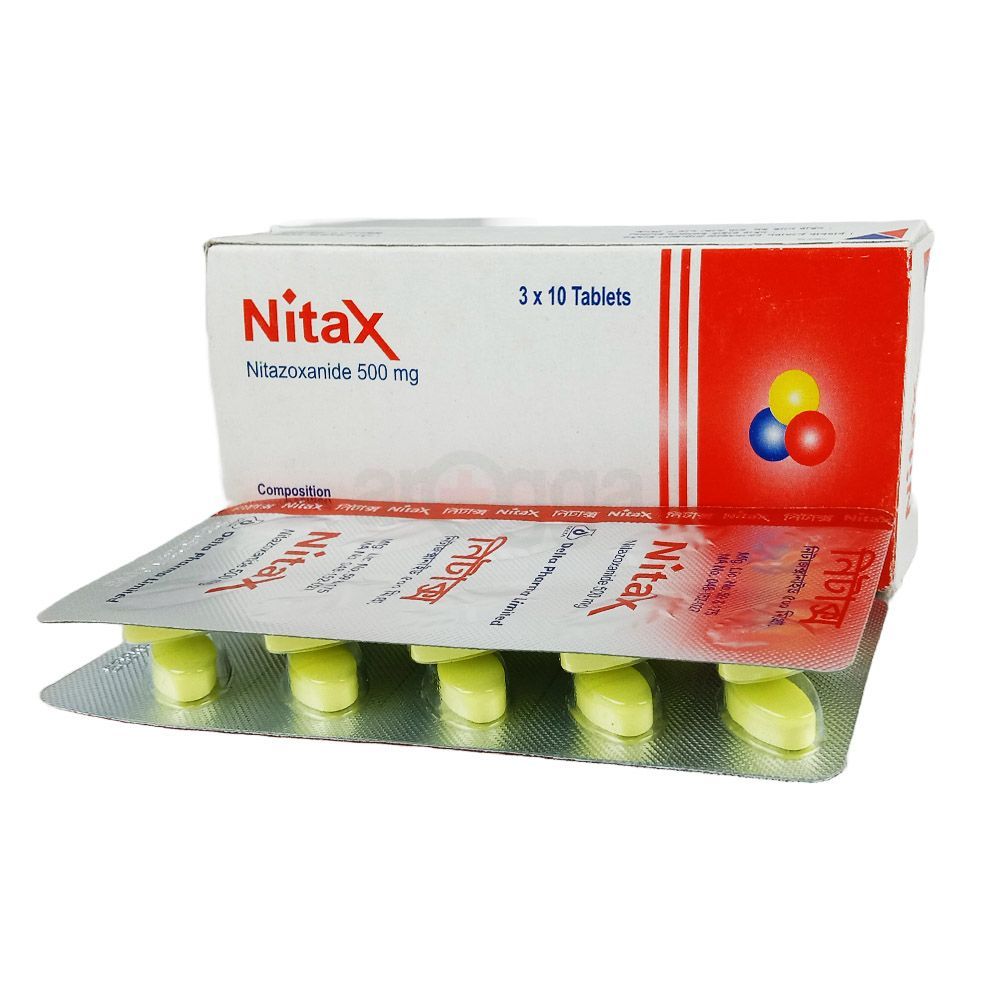 Nitax 500mg Tablet - Arogga Online Pharmacy
