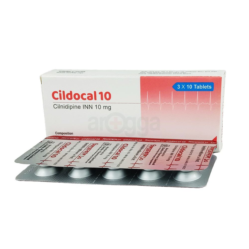 Cildocal 10mg Tablet - Arogga Online Pharmacy