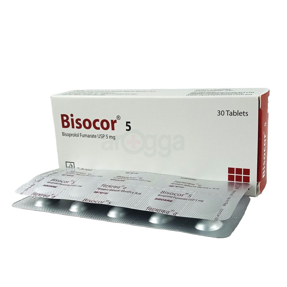 Bisocor 5mg Tablet - Arogga Online Pharmacy