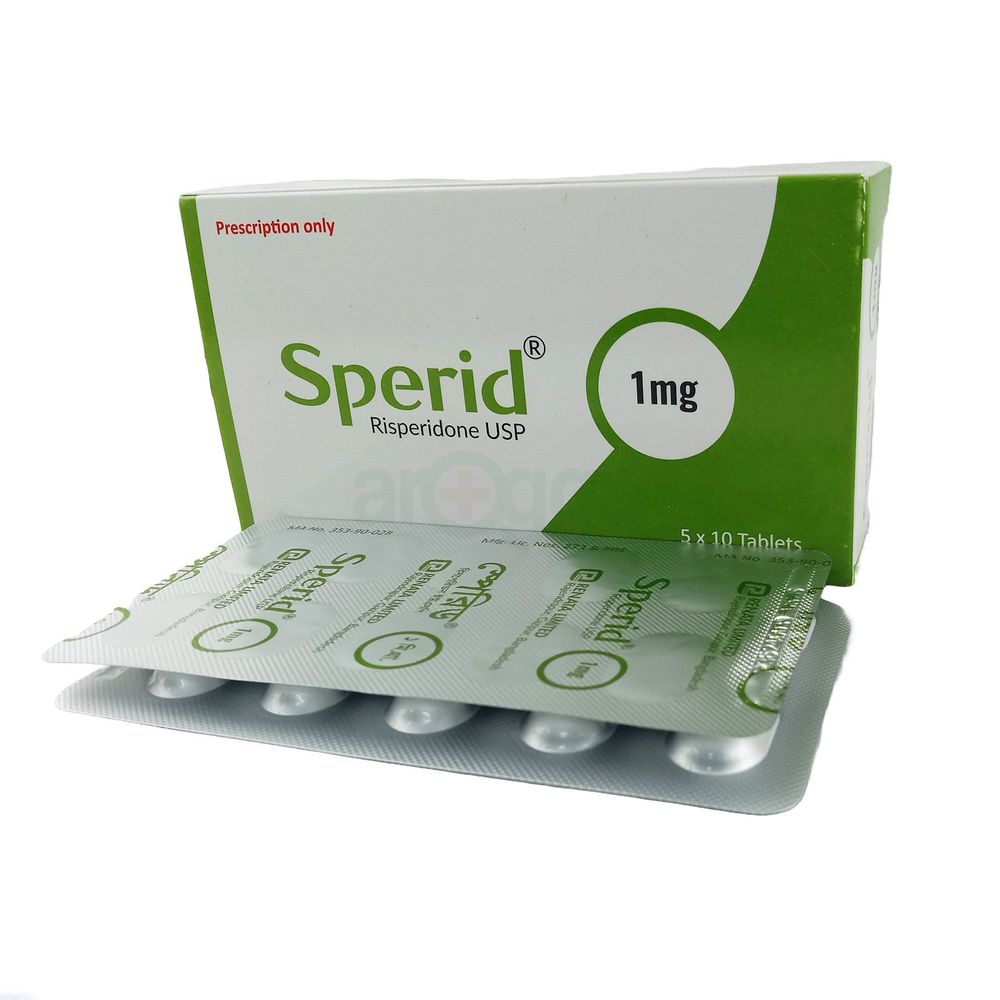 Sperid 1mg Tablet - Arogga Online Pharmacy