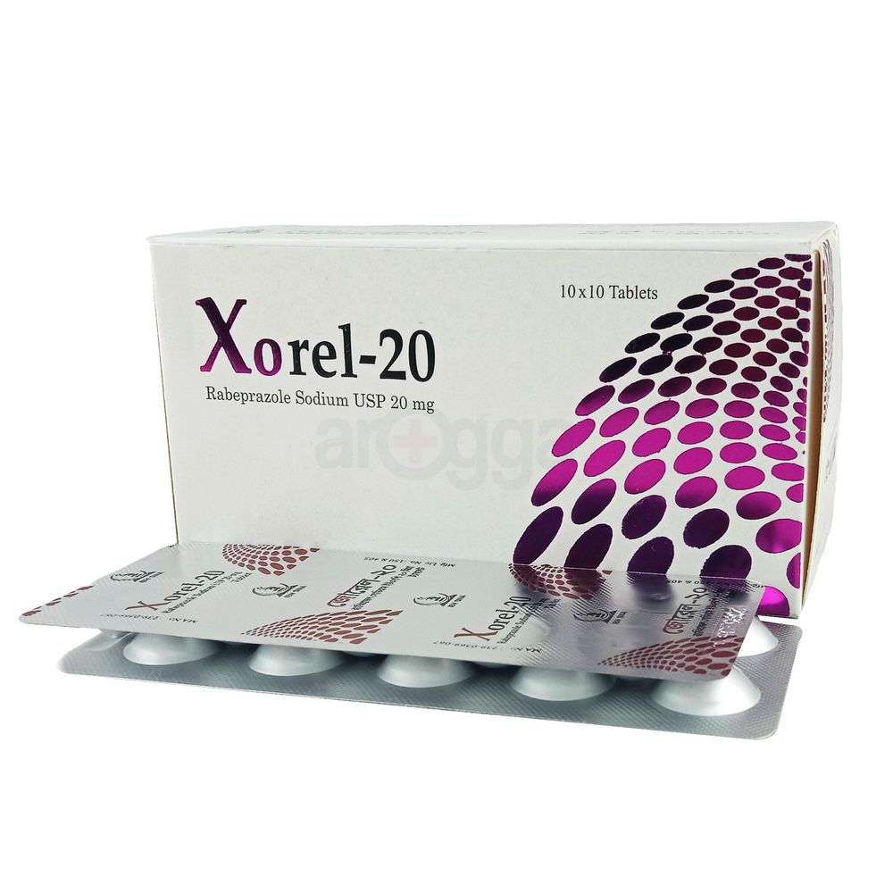 Xorel 20mg Tablet - Arogga Online Pharmacy