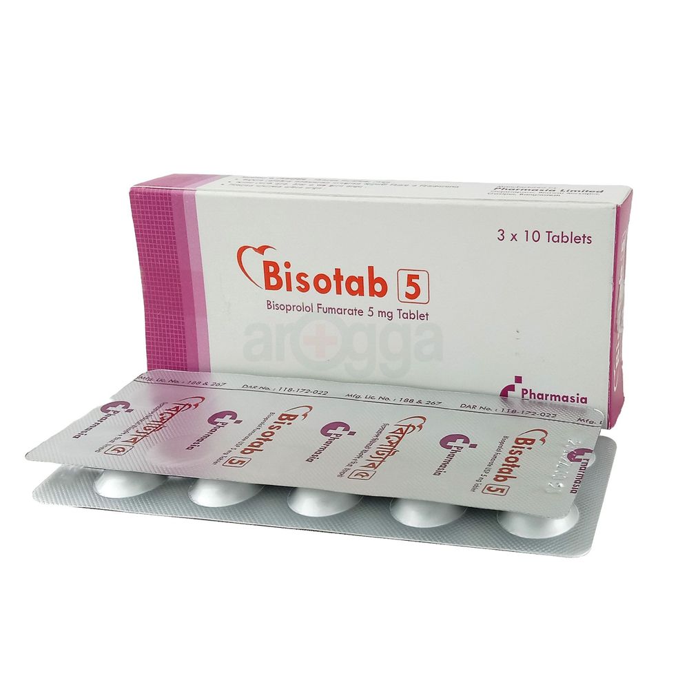 Bisotab 5mg Tablet - Arogga Online Pharmacy