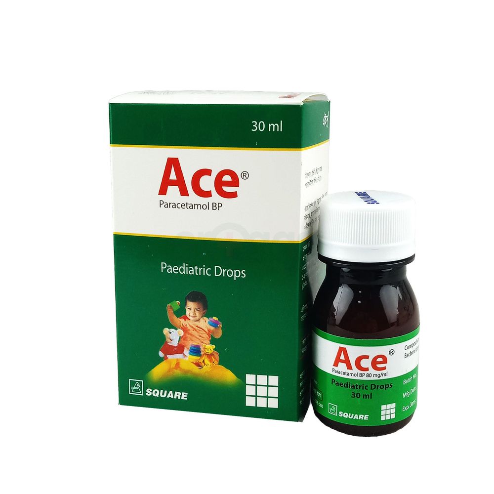 Ace Paediatric Drop 80mg/ml Pediatric Drops - Arogga Online Pharmacy