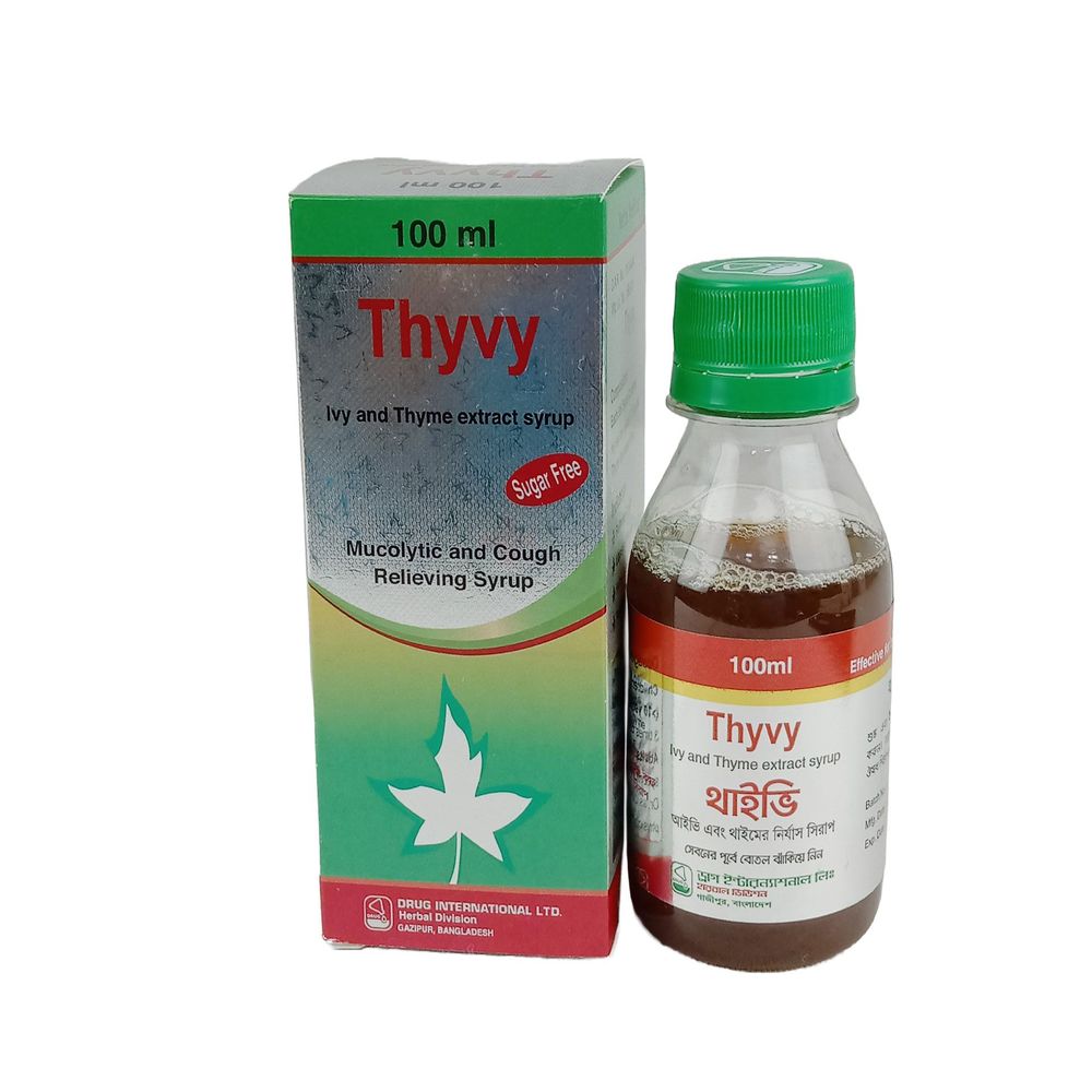 Thyvy 100ml Syrup - Arogga Online Pharmacy