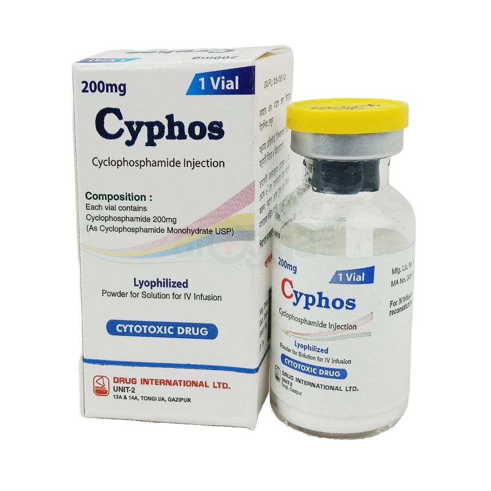 Cyphos -200mg 200mg/vial Injection - Arogga Online Pharmacy Cyphos -200mg 200mg/vial Injection - Arogga Online Pharmacy
