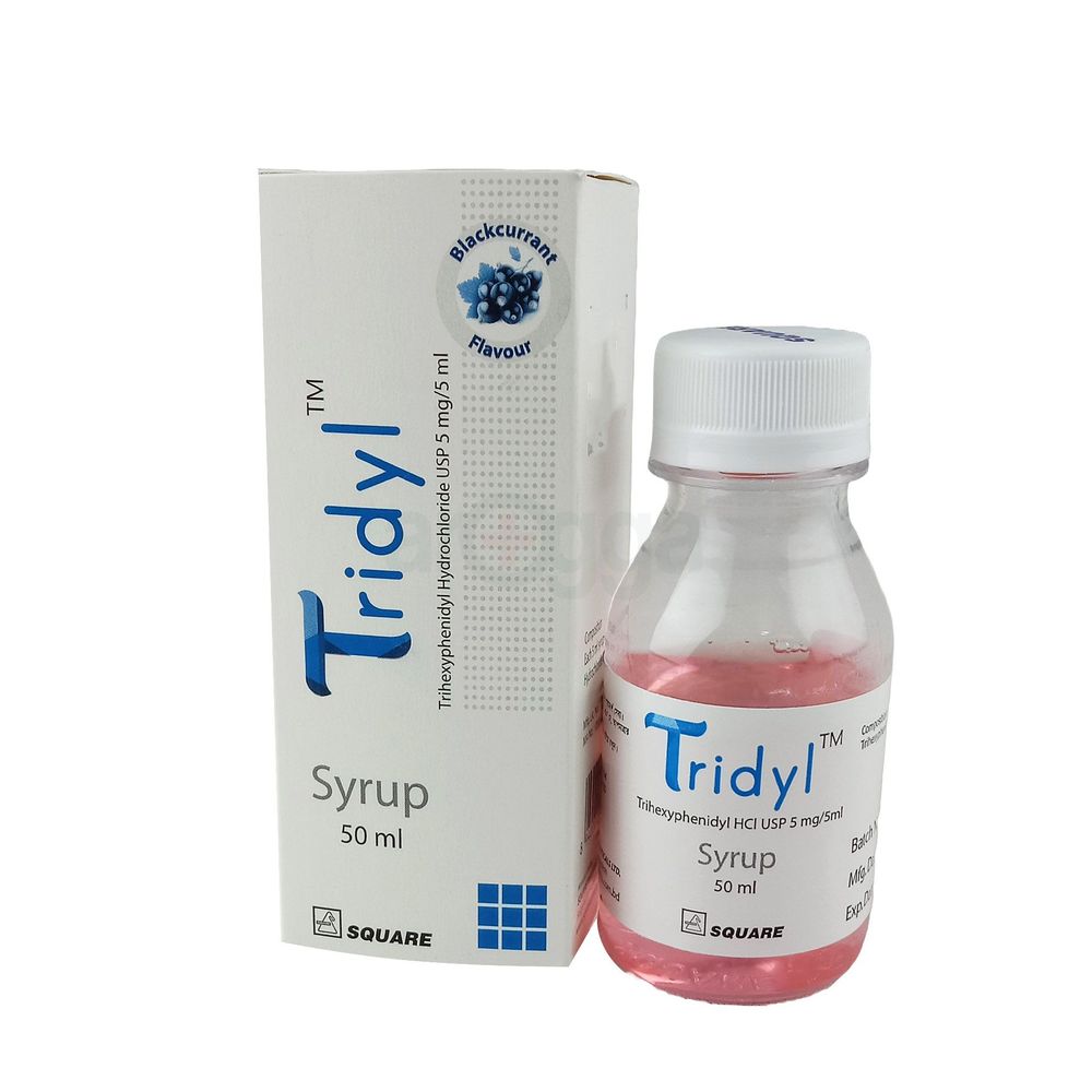 Tridyl 5mg/5mg Syrup - Arogga Online Pharmacy
