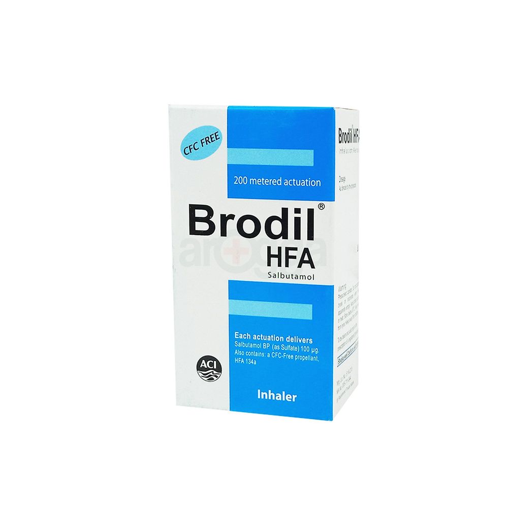 Brodil Inhaler 100mcg/puff Inhaler - Arogga Online Pharmacy