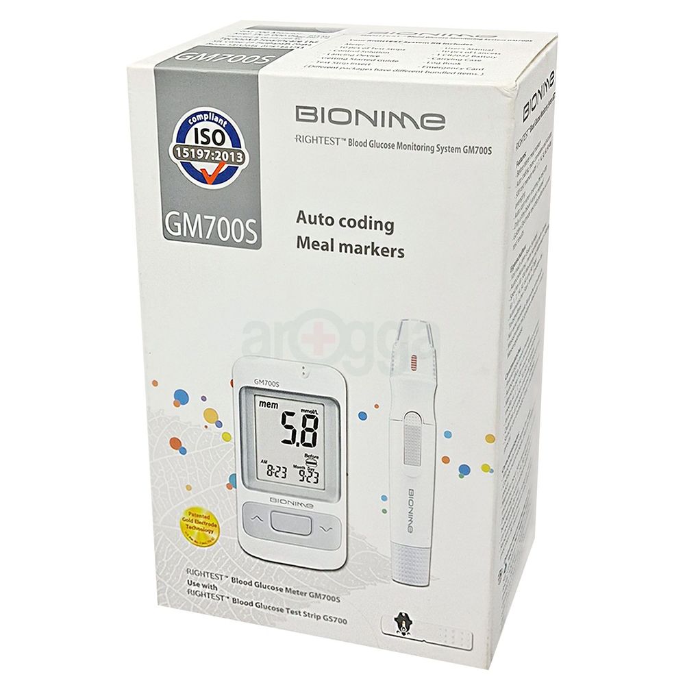 Bionime Blood Glucose Monitoring System - Arogga Online Pharmacy