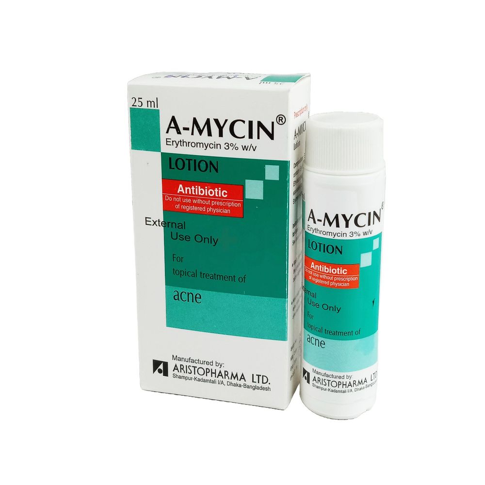 A Mycin Lotion 3% Lotion - Arogga Online Pharmacy