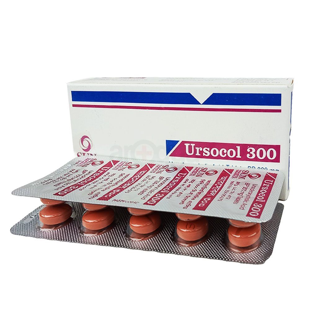 Ursocol 300mg Tablet - আরসোকল ৩০০ - Arogga Online Pharmacy