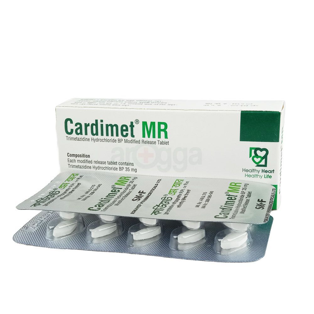 Cardimet MR 35mg Tablet - Arogga Online Pharmacy
