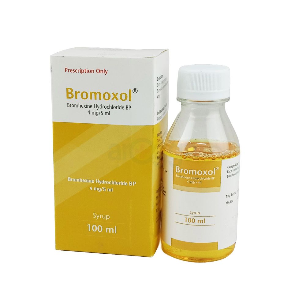 Bromoxol 4mg/5ml Syrup - Arogga Online Pharmacy