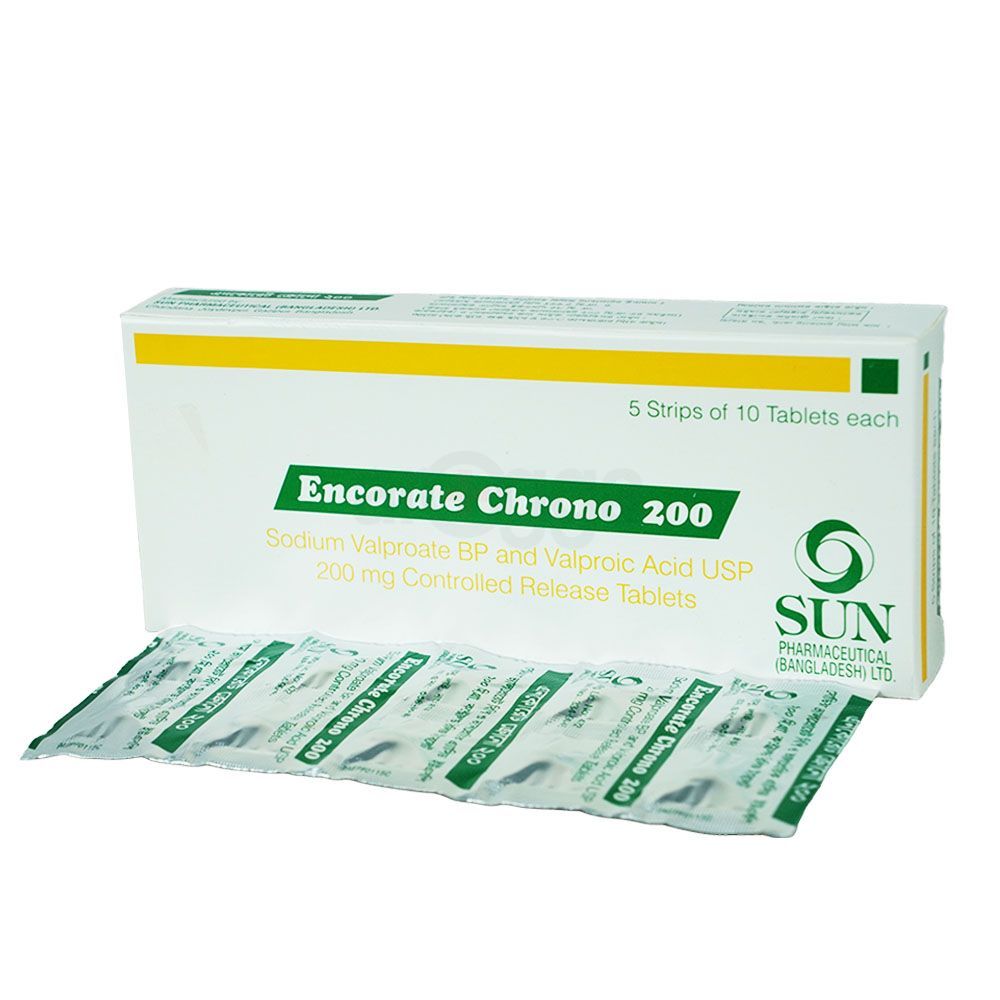 Encorate Chrono 200mg Tablet - Arogga Online Pharmacy