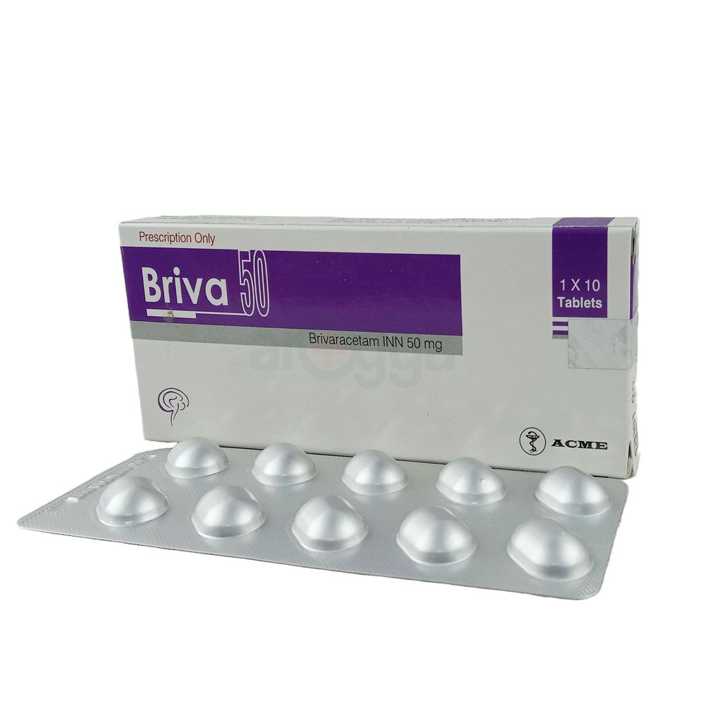 Briva 50mg Tablet - Arogga Online Pharmacy
