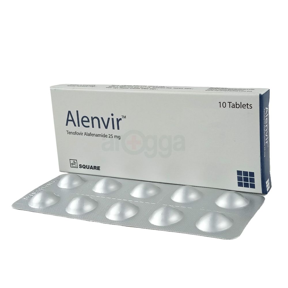 Alenvir 25mg Tablet - Arogga Online Pharmacy