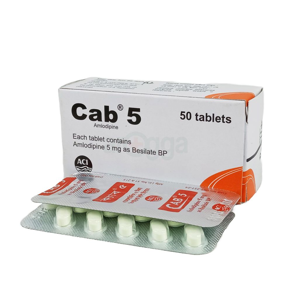 Cab 5mg Tablet - Arogga Online Pharmacy