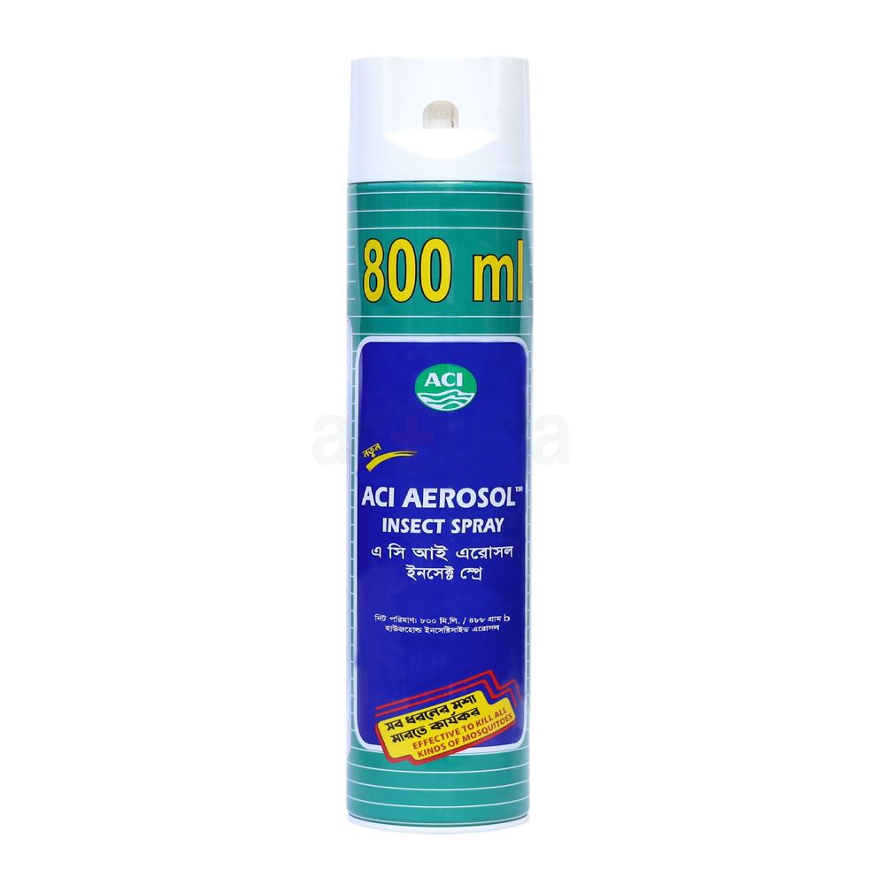 ACI Aerosol Insect Spray Jumbo 800ml - Arogga Online Pharmacy