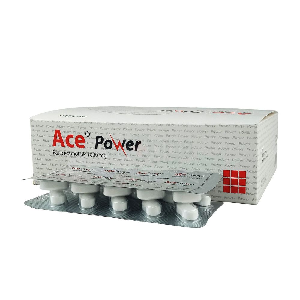 Ace Power 1000mg Tablet - Arogga Online Pharmacy
