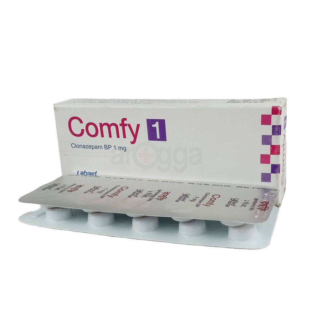 Comfy 1mg Tablet - Arogga Online Pharmacy