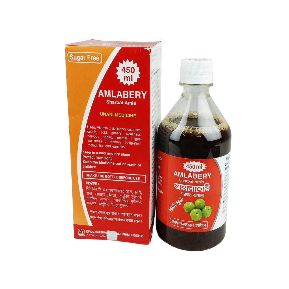 Amlabery 450ml Syrup - Arogga Online Pharmacy