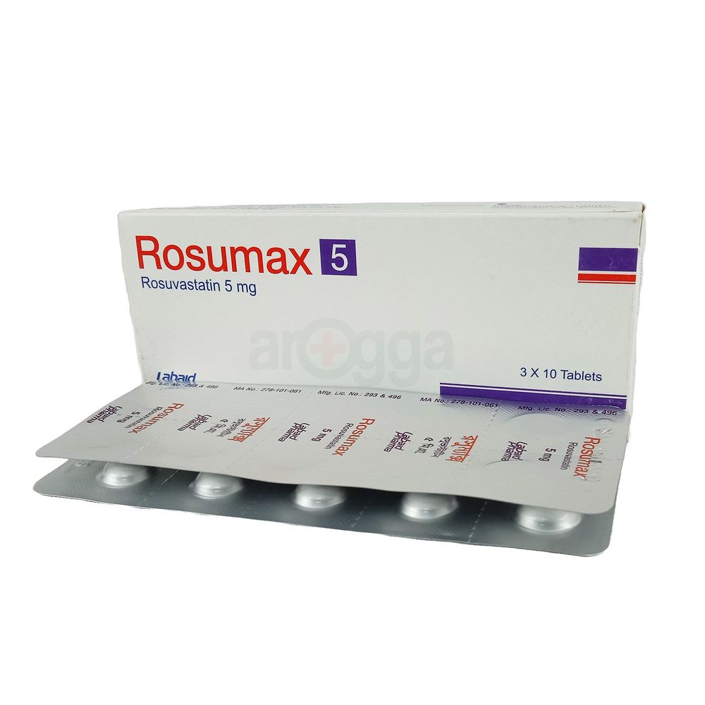 Rosumax 5mg Tablet - Arogga Online Pharmacy