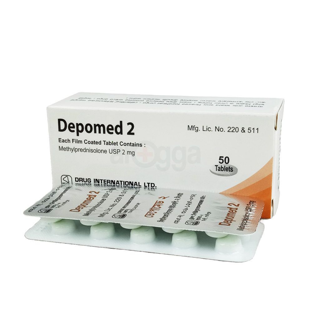 Depomed 2mg Tablet - Arogga Online Pharmacy