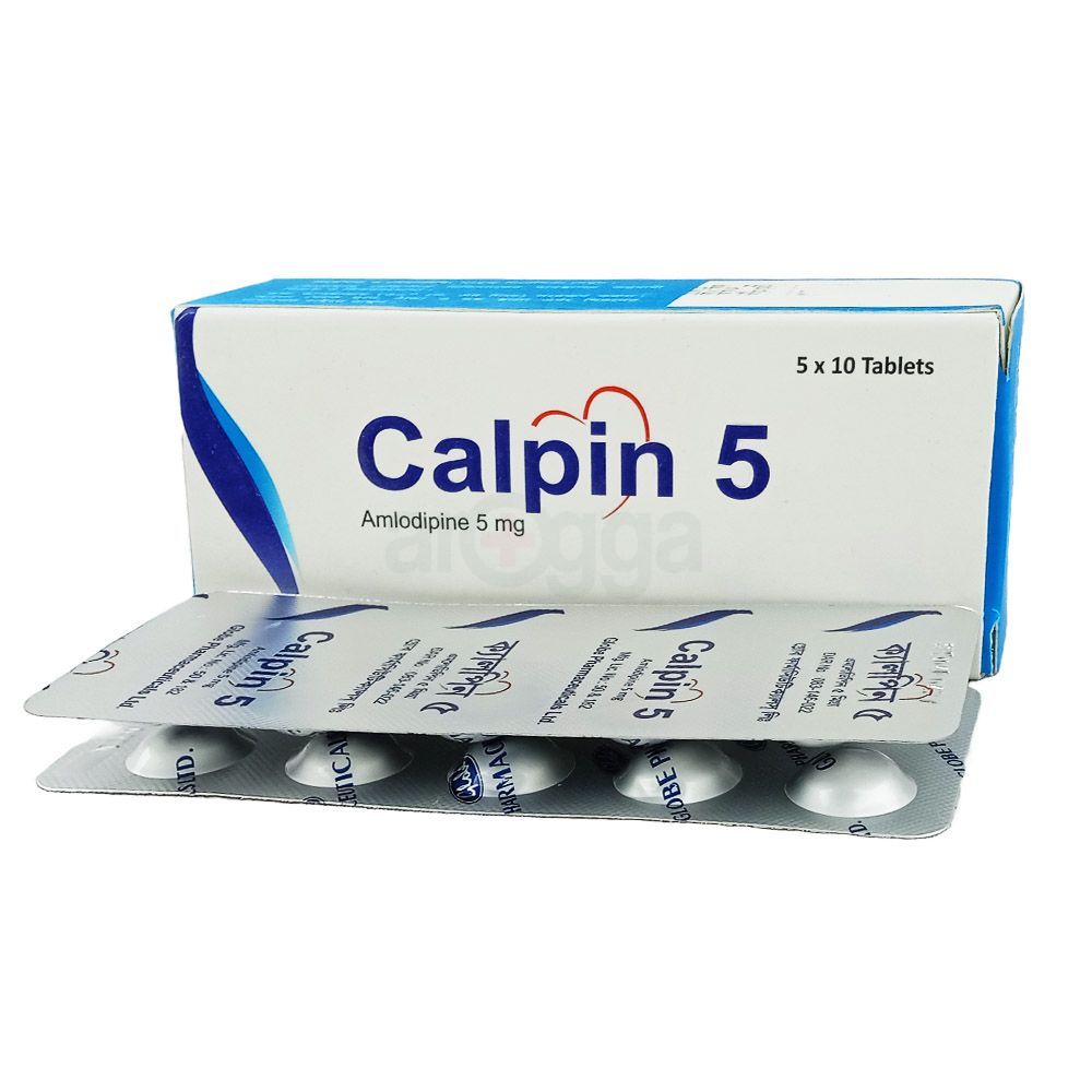 Calpin 5mg Tablet - Arogga Online Pharmacy