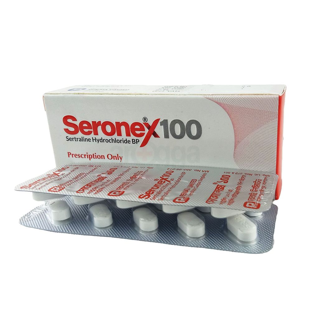 Seronex 100mg Tablet - Arogga Online Pharmacy