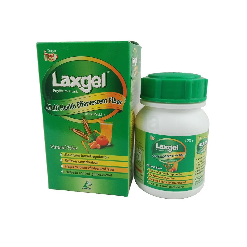 Laxgel Effervescent Powder 120gm Effervescent Powder - Arogga Online ...