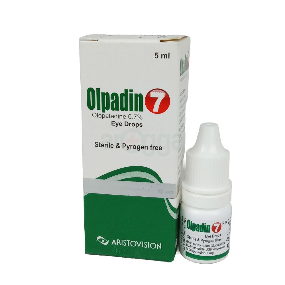 Olpadin 7 0.70% Eye Drop - Arogga Online Pharmacy