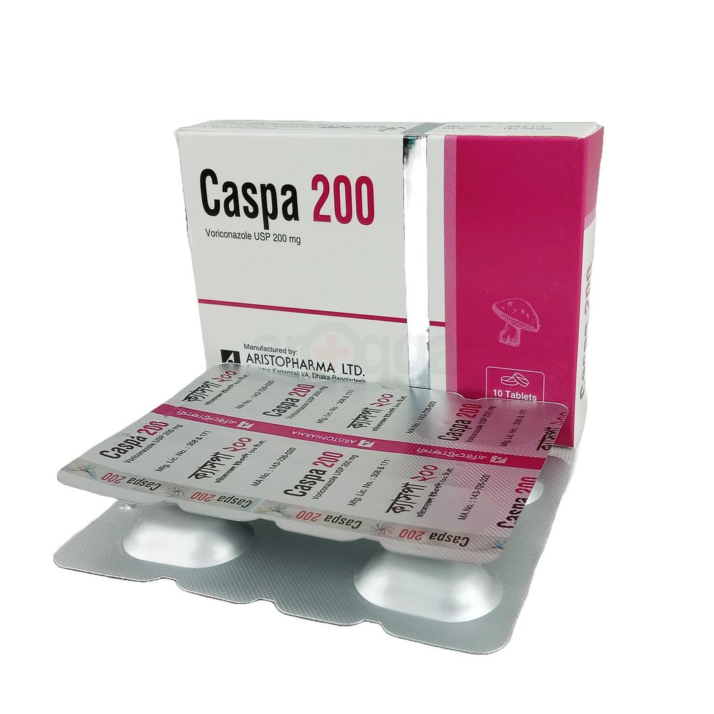 Caspa 200mg Tablet - Arogga Online Pharmacy