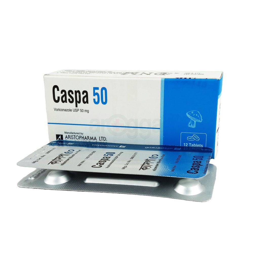 Caspa 50mg Tablet - Arogga Online Pharmacy