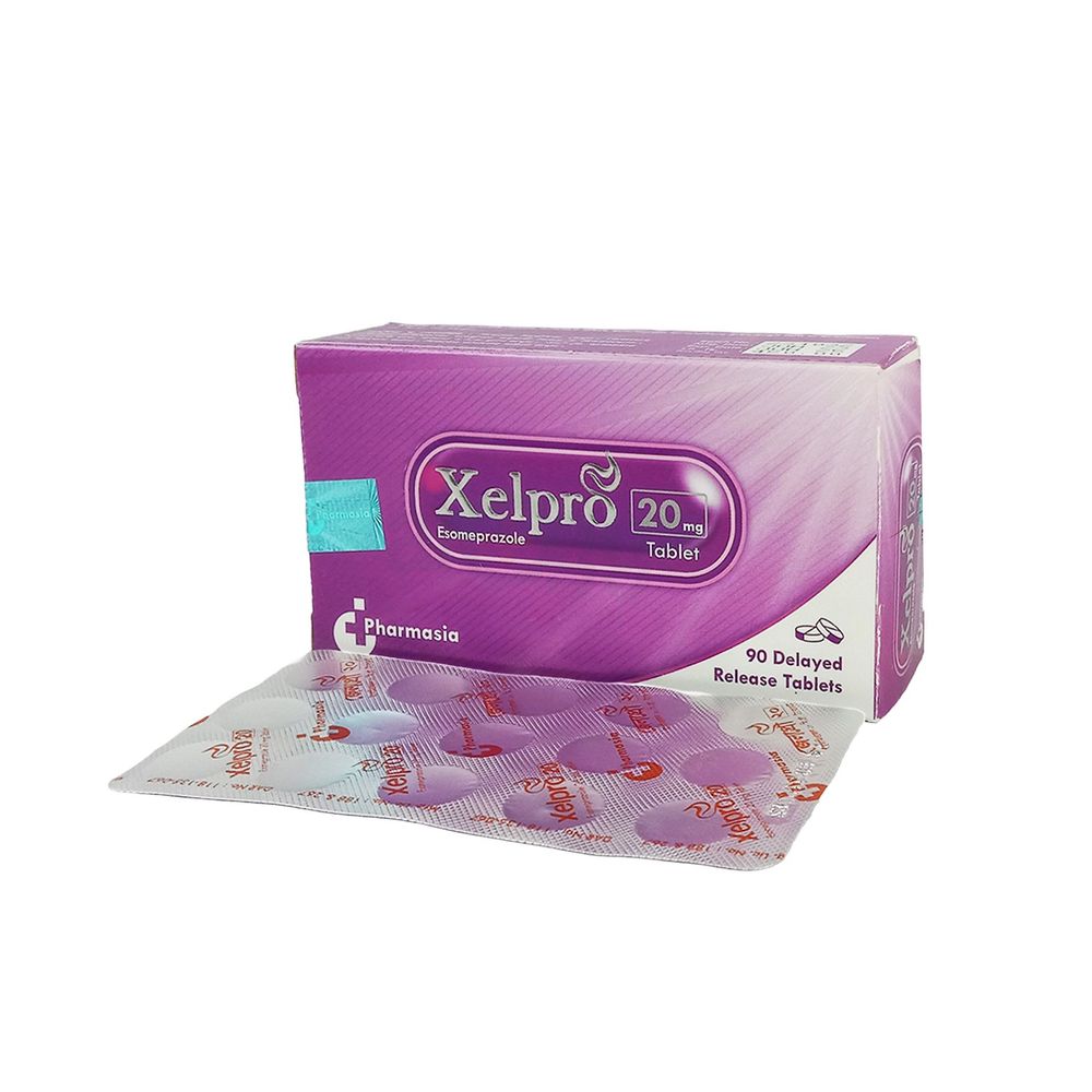 Xelpro 20mg Tablet - Arogga Online Pharmacy