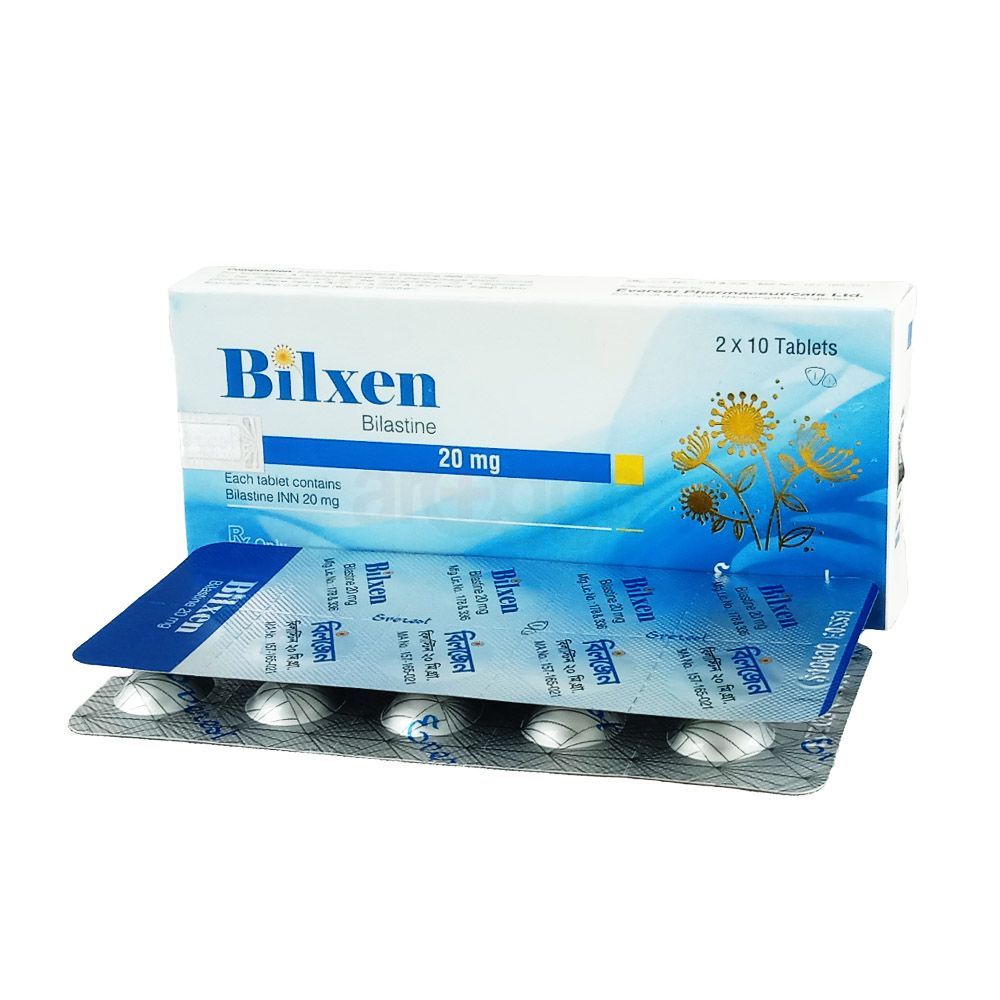 Bilxen 20mg Tablet - Arogga Online Pharmacy