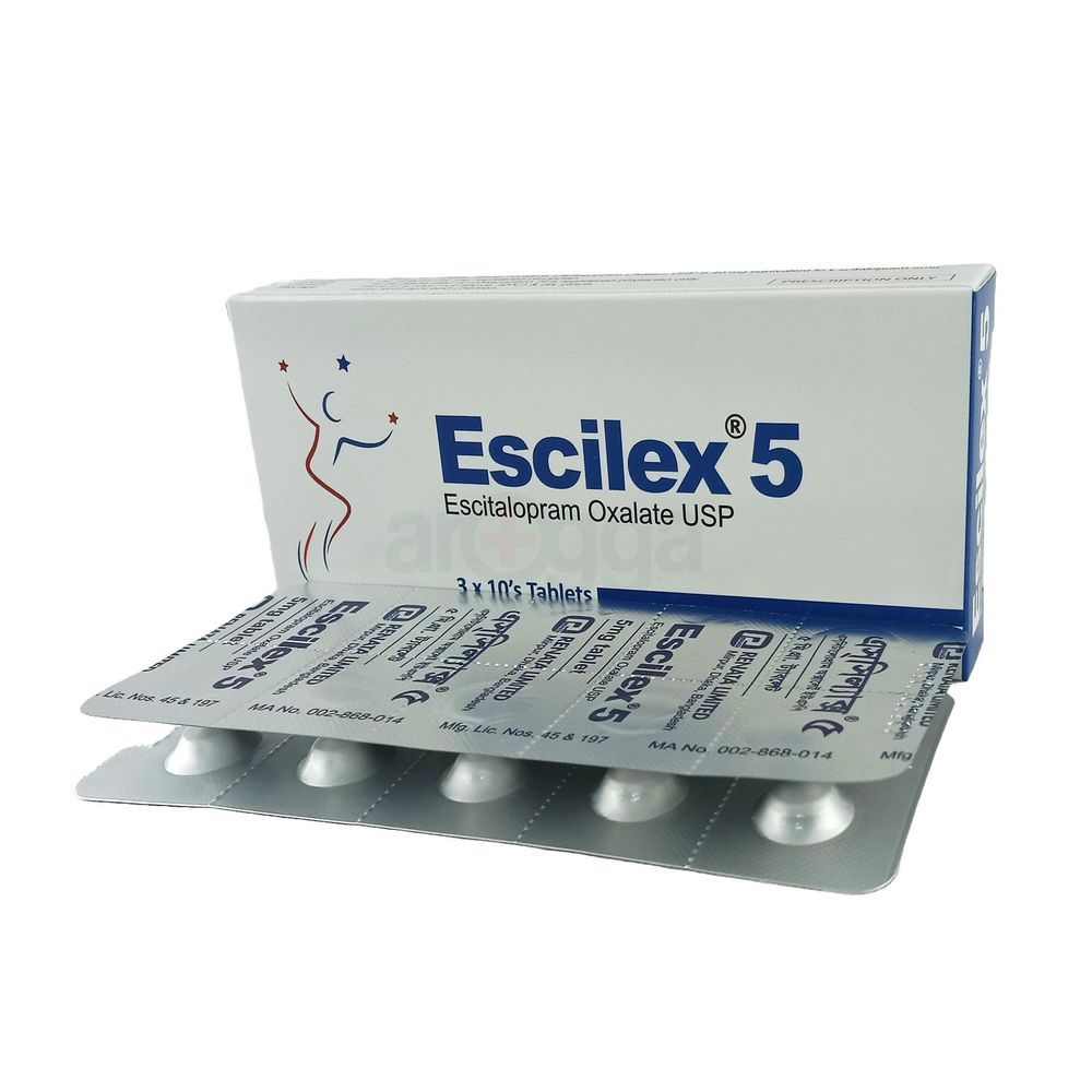 Escilex 5mg Tablet - Arogga Online Pharmacy