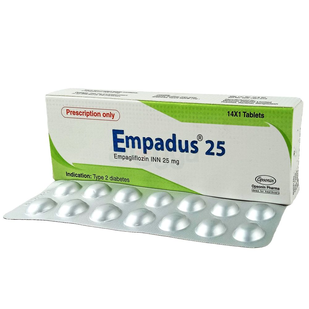 Empadus 25mg Tablet - Arogga Online Pharmacy