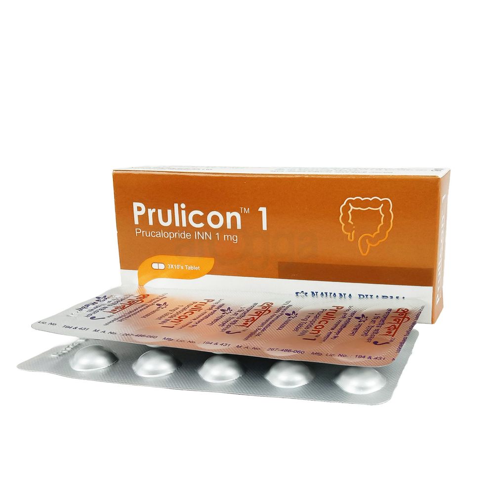 Prulicon 1mg Tablet - Arogga Online Pharmacy