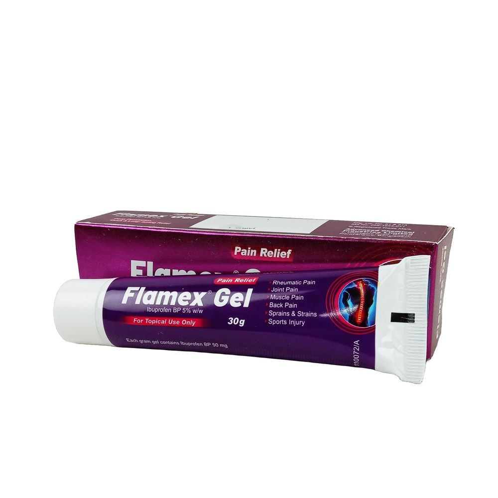 Flamex Gel 5%/50gm Gel - Arogga Online Pharmacy