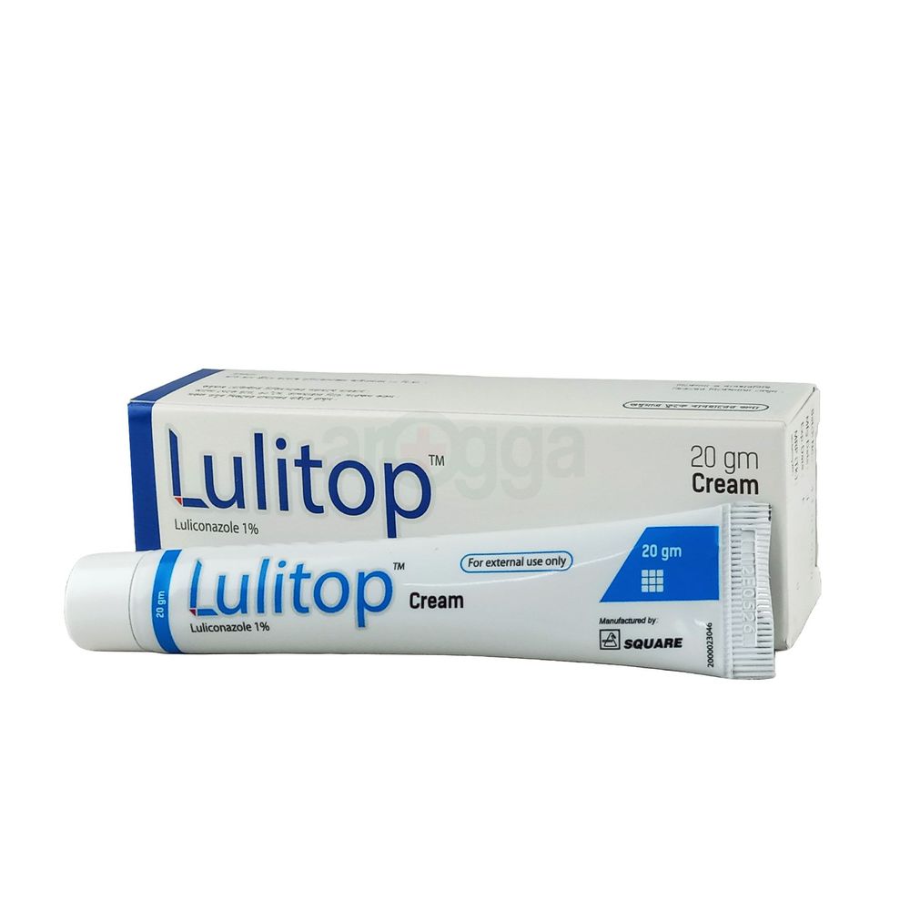 Lulitop 20gm Cream 1% Cream - Arogga Online Pharmacy