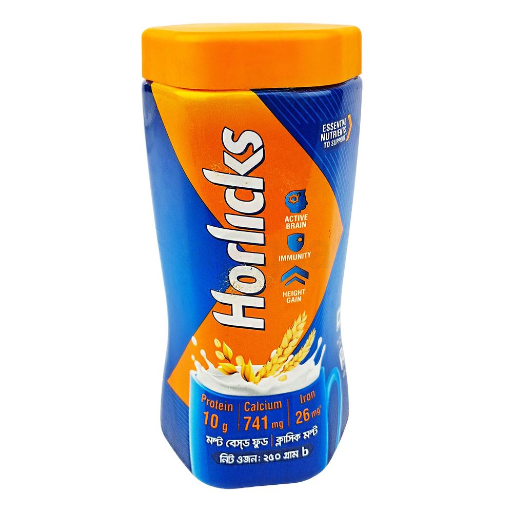 Standard Horlicks Health and Nutrition Drink 250g - Arogga Online Pharmacy
