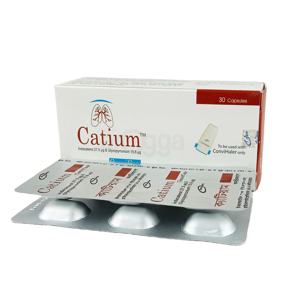 Catium Convicap 27.5+15.6mcg Inhalation Capsule - Arogga Online Pharmacy