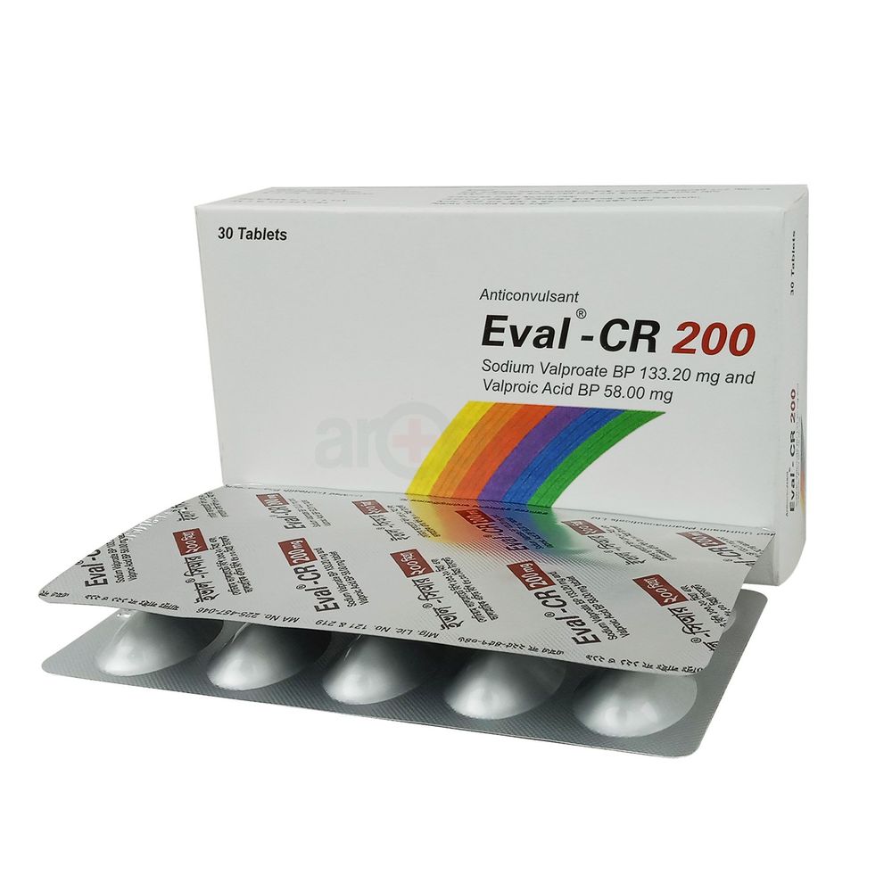 Eval CR 200mg Tablet - Arogga Online Pharmacy