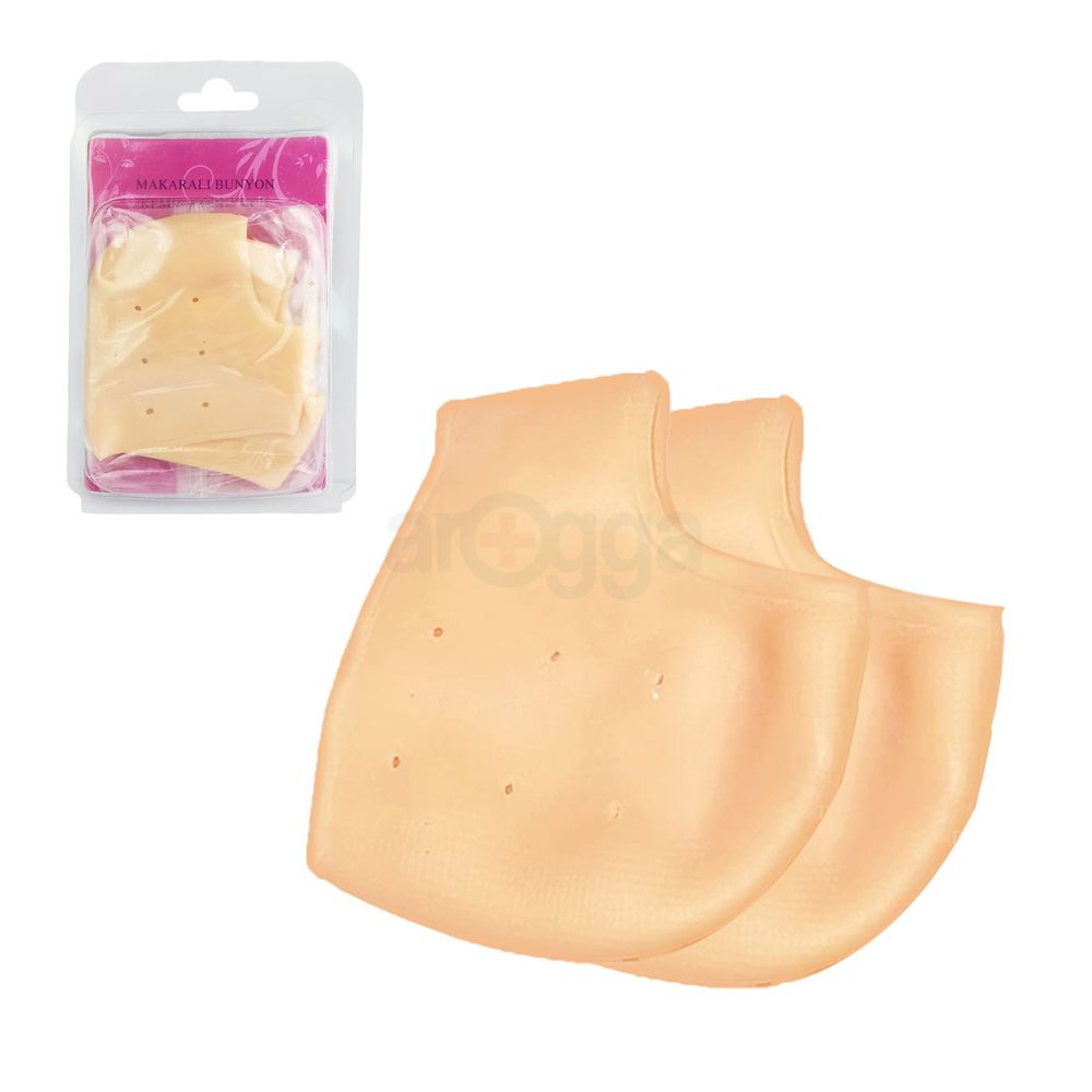 Silicone Gel Heel Socks Insoles for Dry Hard Cracked Heel Repair Pad ...